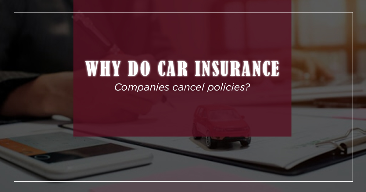 Reasons Why Auto Insurance Companies Cancel Policies?