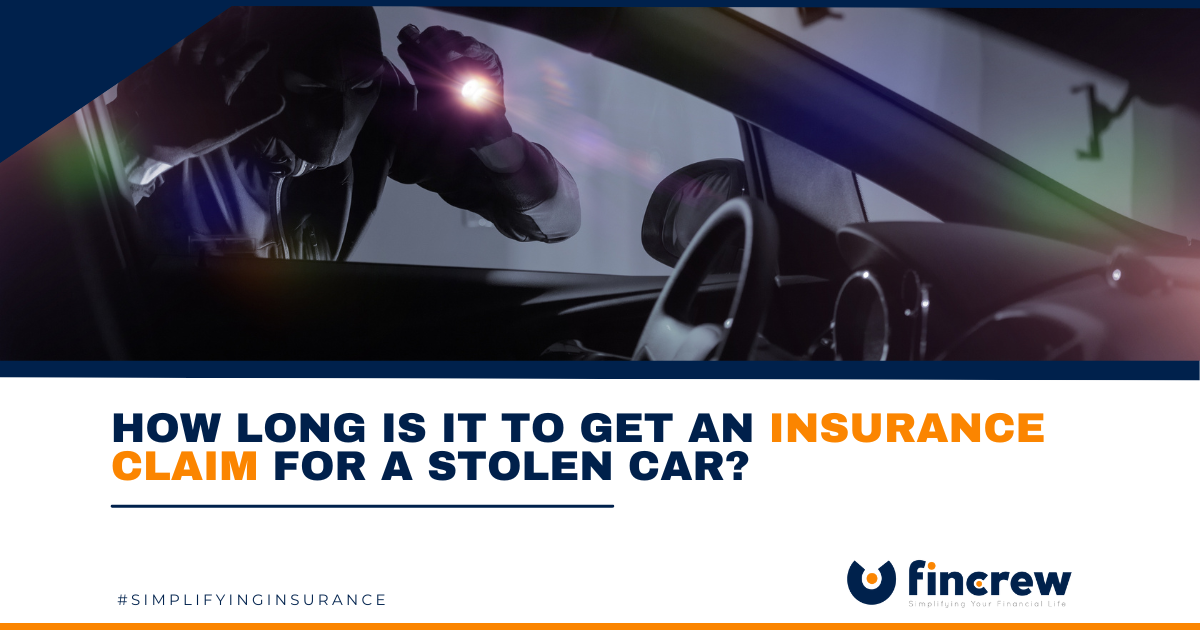 How Long Is It To Get An Insurance Claim For A Stolen Car?